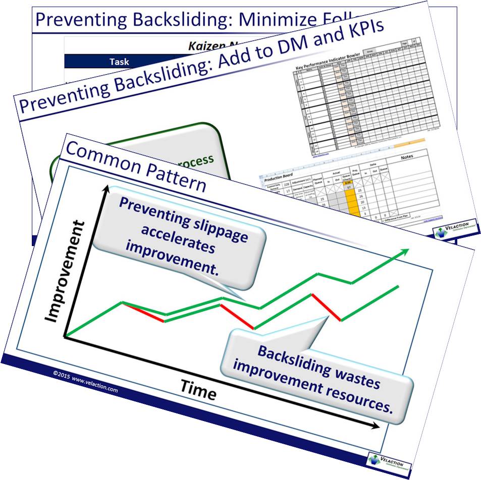 Kaizen Sustaining Gains Training Module – Velaction Store