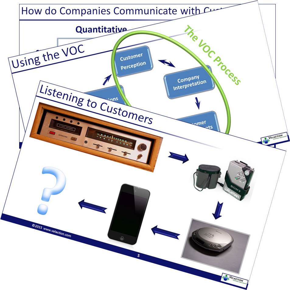 Voice of the Customer (VOC) Overview Training Module – Velaction Store
